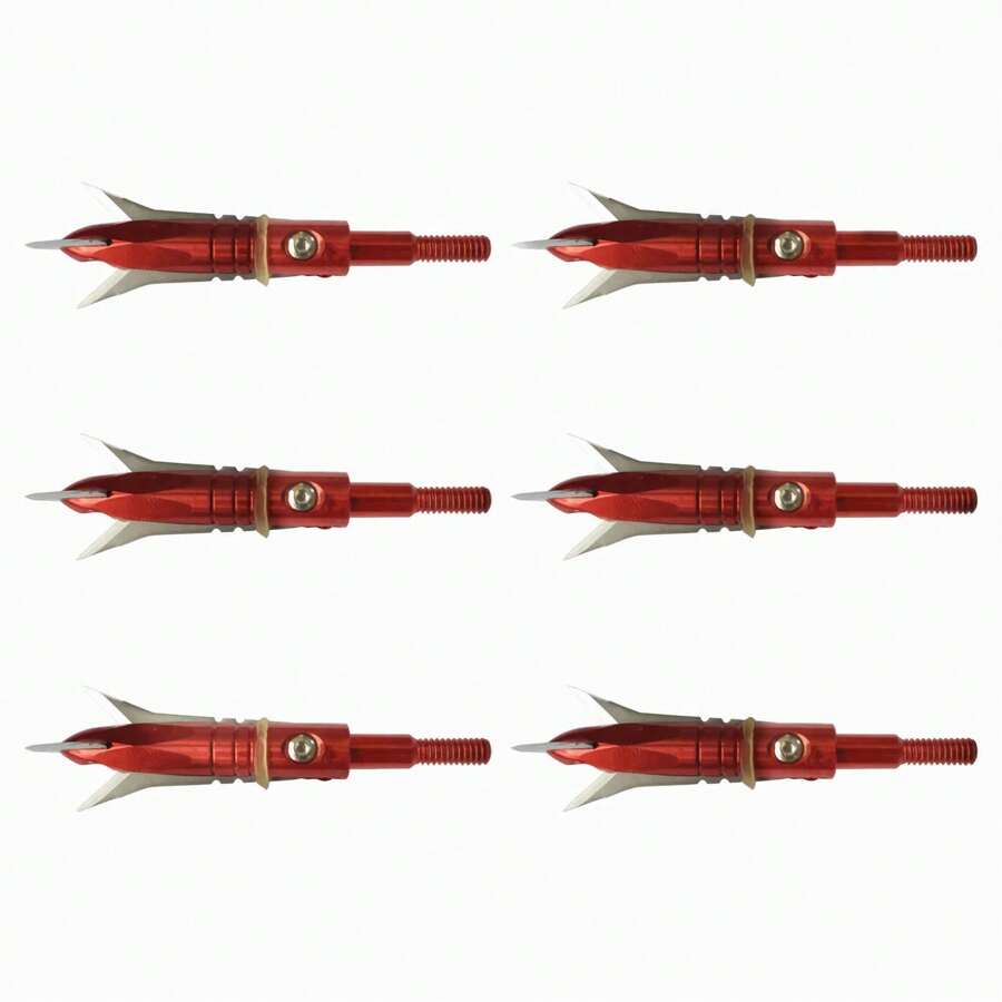 Archerys Hunting Broadheads 100 Grains Screw-In Arrow Tips Arrowheads ...
