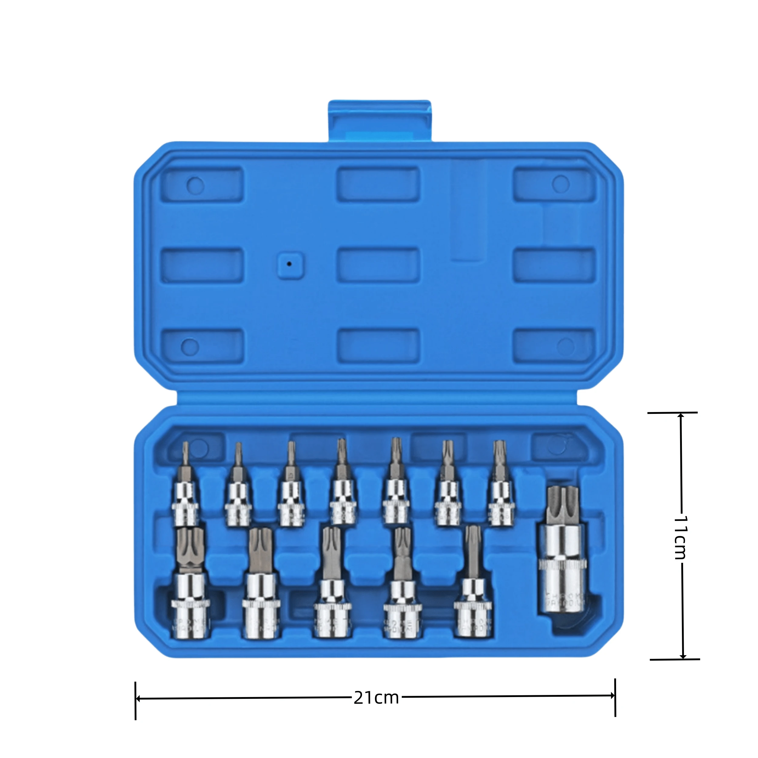13pcs Flower-Shaped Hex Socket Set, Hex Star Sockets, Hex Star Drill ...