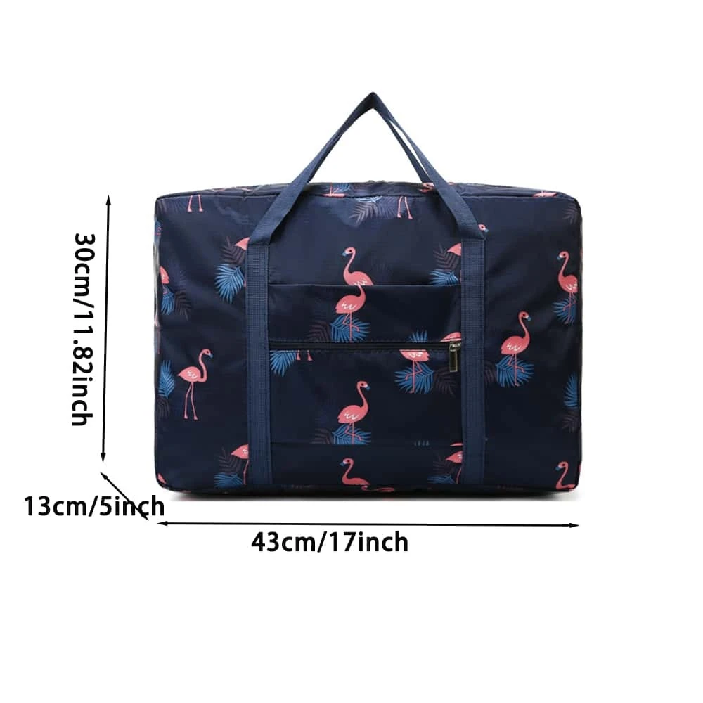 Thick & Lightweight Foldable Travel Bag, Small Size Packing Organizer ...