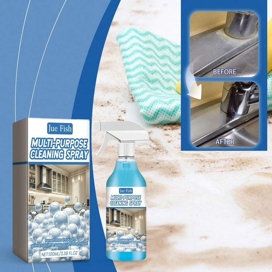 100ml Foaming Kitchen Cleaner, Degreases And Removes Odor On Various ...