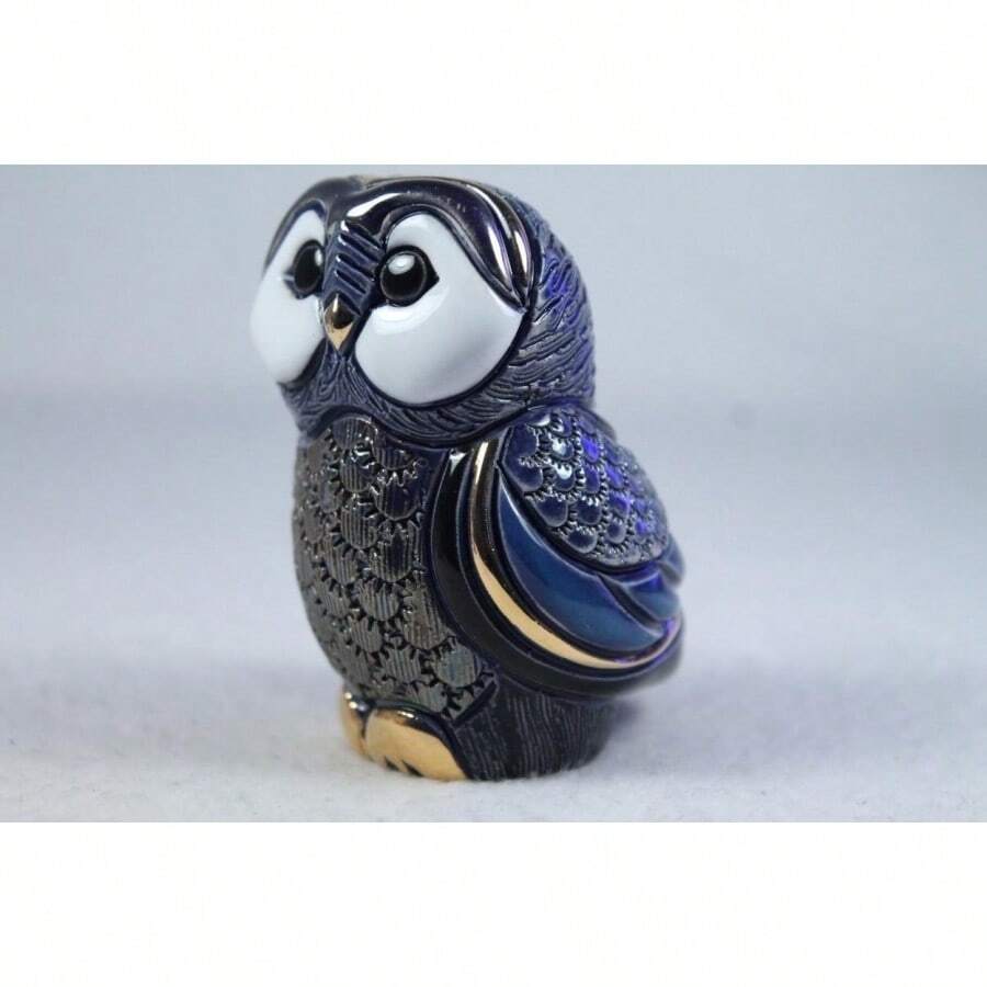 DeRosa Rinconada Family Collection - F328A - Baby Blue Tawney Owl - In ...