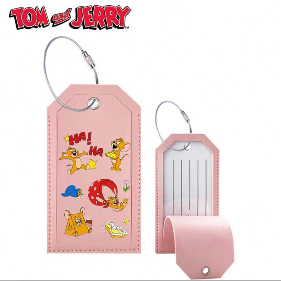 Luggage Tag Anti-Loss Identification Tag Pu Luggage Boarding Pass ...