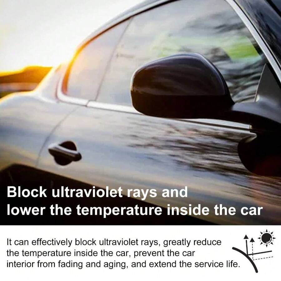 Car Windscreen Sunstrip Car Sun Strips Black Car Windshield Stickers ...