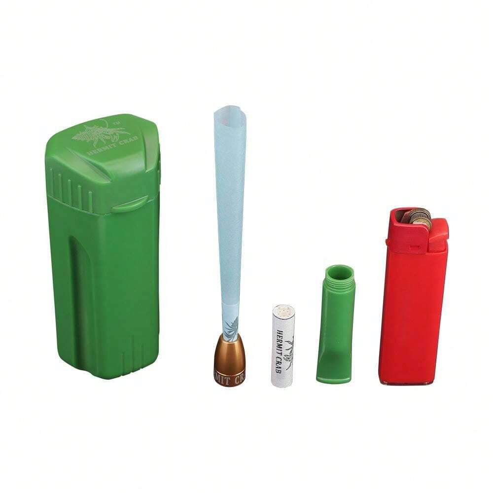 Portable Smell Proof Pre-Rolled Cones Rolling Paper Storage Case ...