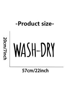 1 Piece, Laundry Room Decoration Self-Service Laundry Fluff And Folding ...