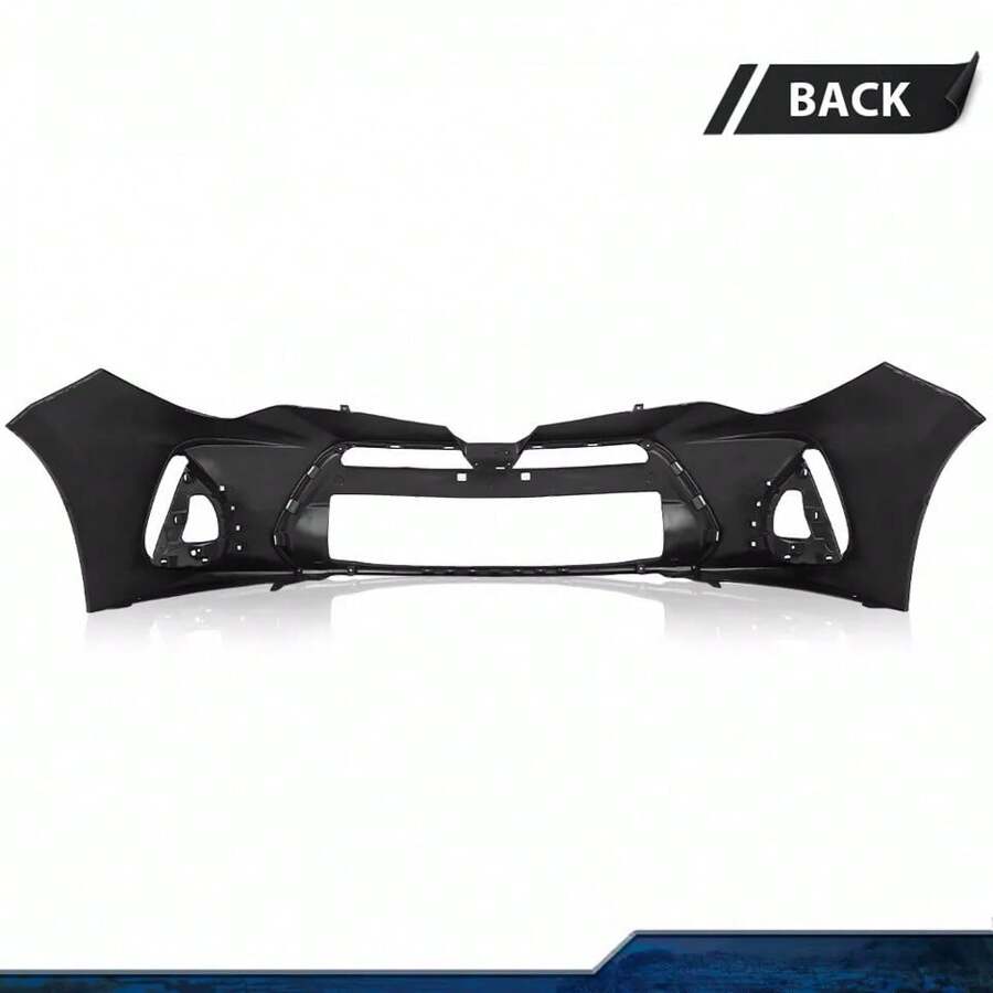 Front Bumper Cover Fascia Primered Fit For 2017-2019 Toyota Corolla SE ...
