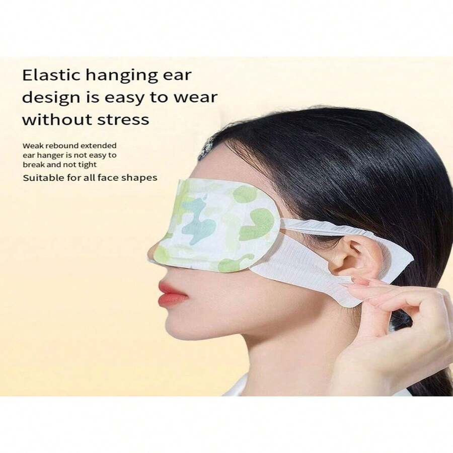 10pcs Fuya Ya Steam Eye Mask Disposable Hot Compress Self-Heating Eye ...