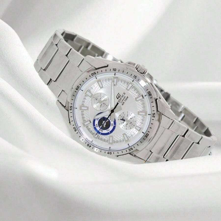 Casio Men's CASIO Edifice Series Quartz Movement Multi Hands Sports ...