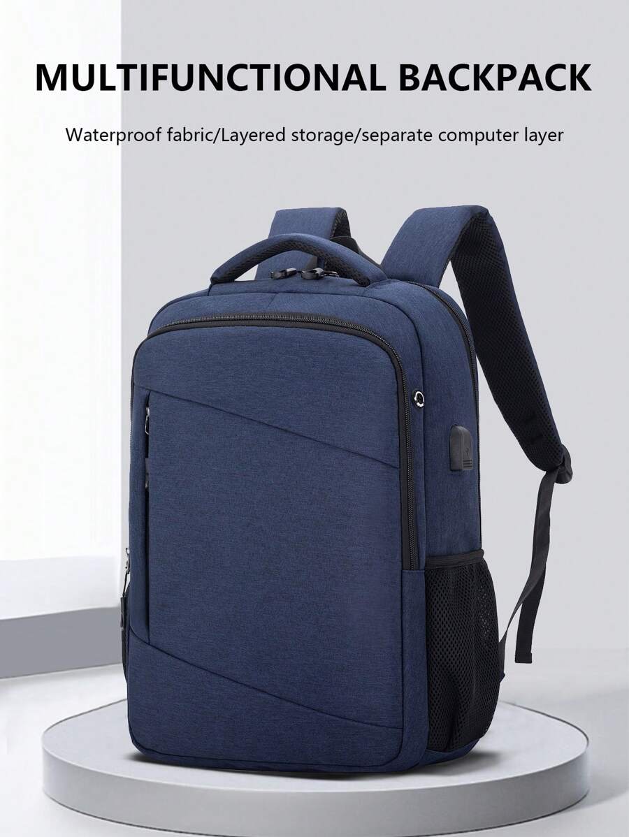 quncheng Mochila para laptop empresarial, mochila para laptop de viagem ...