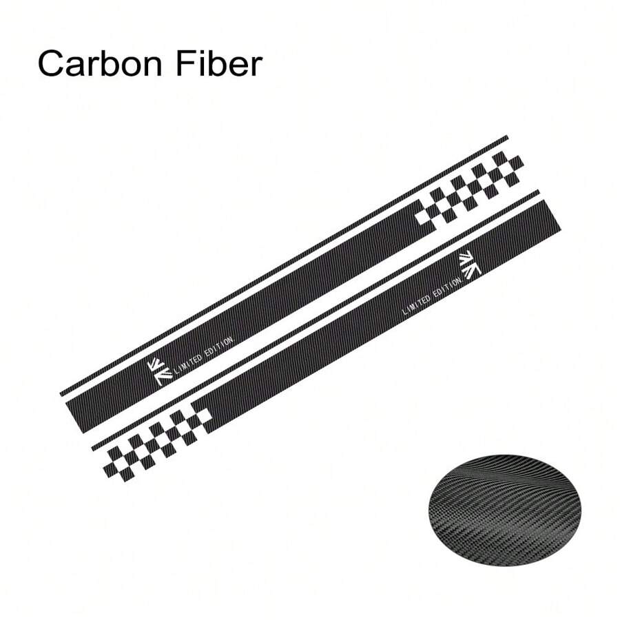 Car Door Side Stickers Limited Edition Decor Decal Union Jack Styling ...