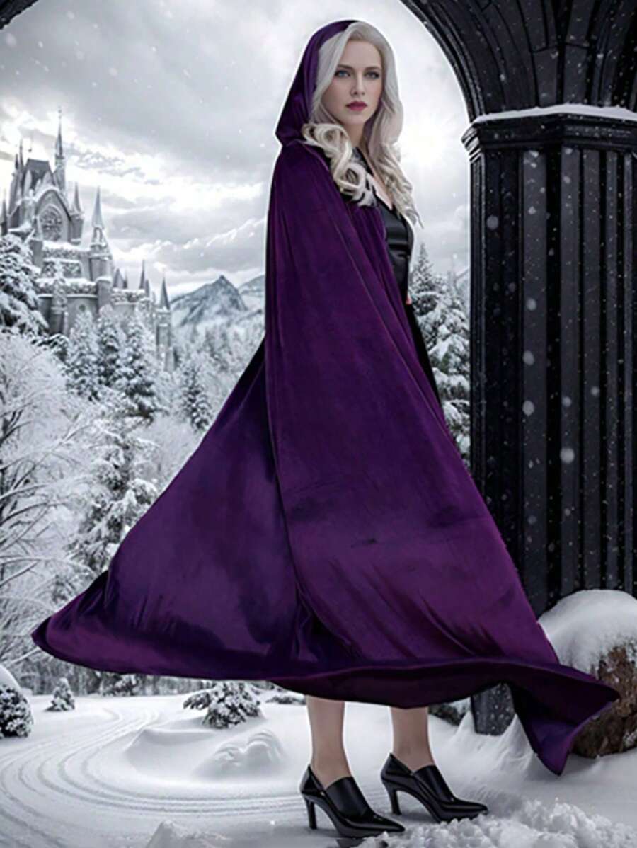 1PC Medieval Costume Halloween Cape Cosplay Cartoon Role Play Canary ...