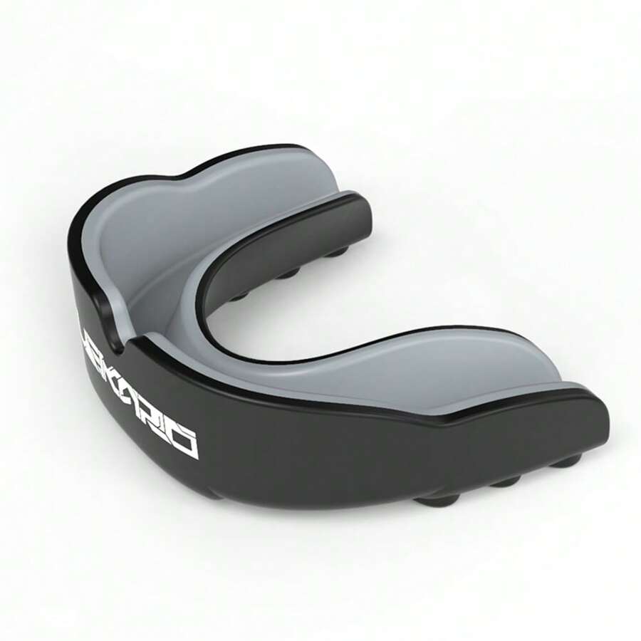 lekaro Lekaro 1pc Adult Sports Dental Protector EVA Mouthguard Black ...