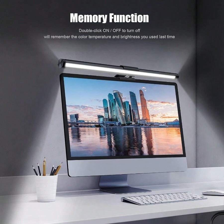 Barra de luz para monitor, luz de pantalla de monitor RGB Lightonme ...