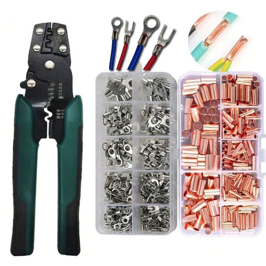 Pinze elettriche multifunzione mini per crimpatura morsetti con ...