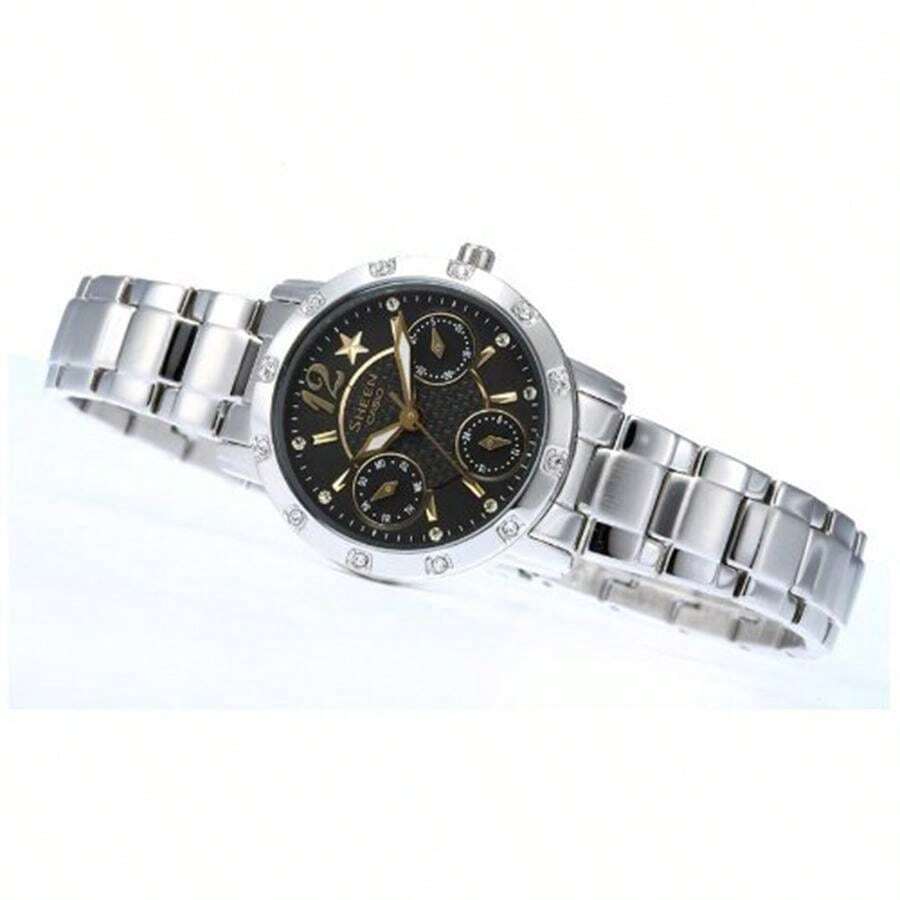Casio Casio SHEEN Series Womens Watches Waterproof Stainless Steel ...