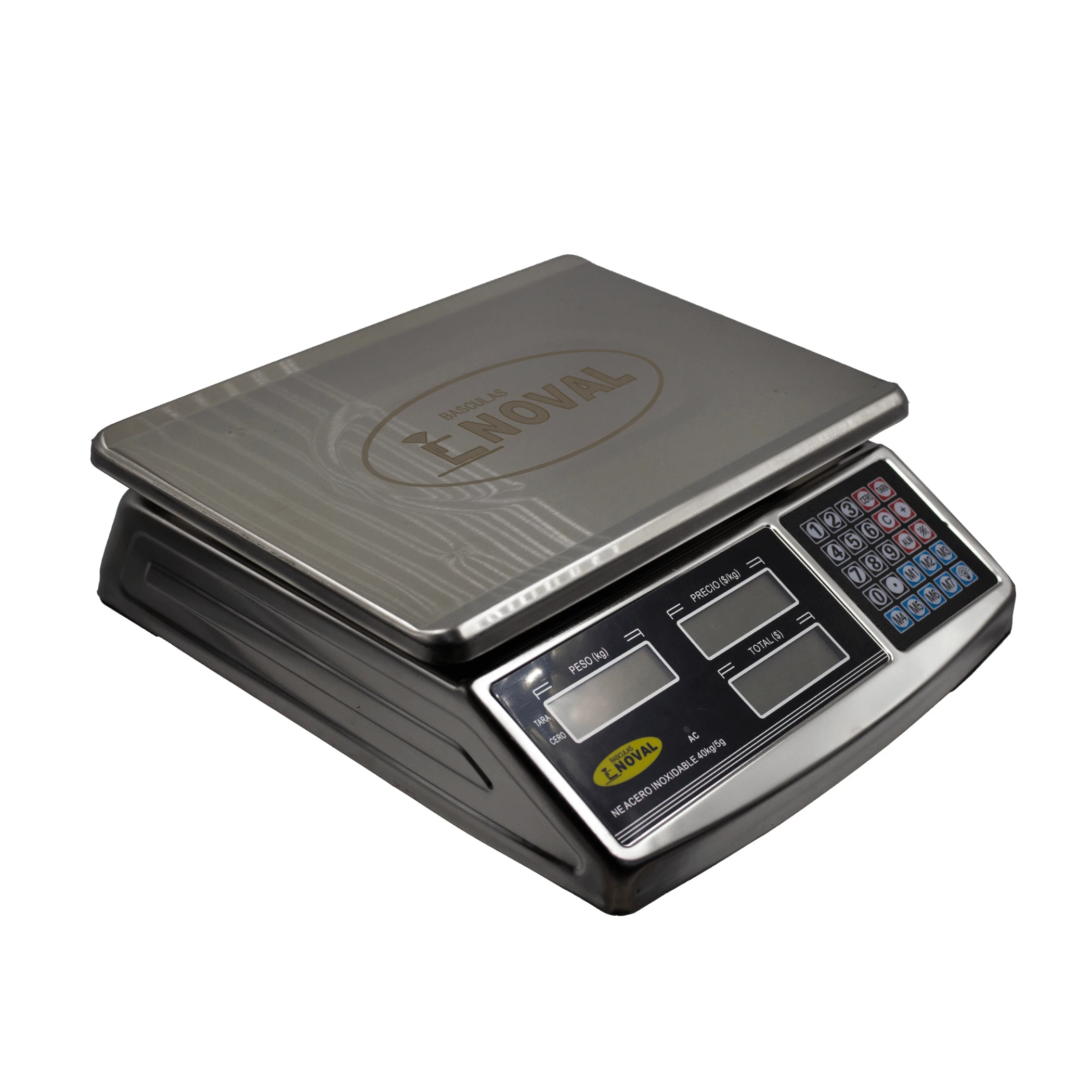 Báscula Comercial Digital Inoxidable Noval 40kg | Mode de Mujer | SHEIN ...