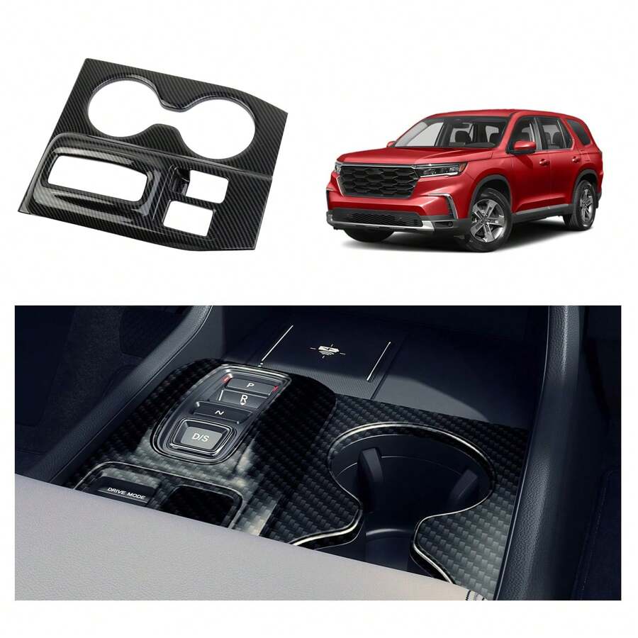 Gear Shift Panel Frame Cover For 2023 2024 Hon Da Pilot Accessories ...