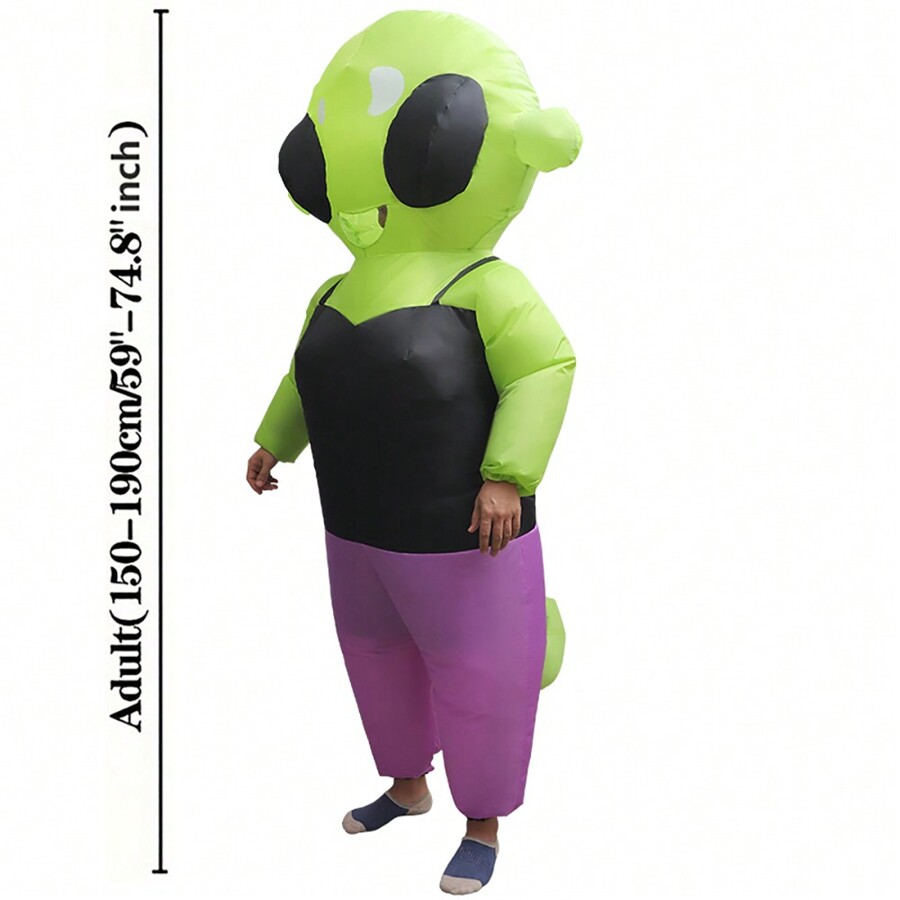 1pc ET Alien Inflatable Costume Anime Suits Dress Mascot Party Cosplay ...
