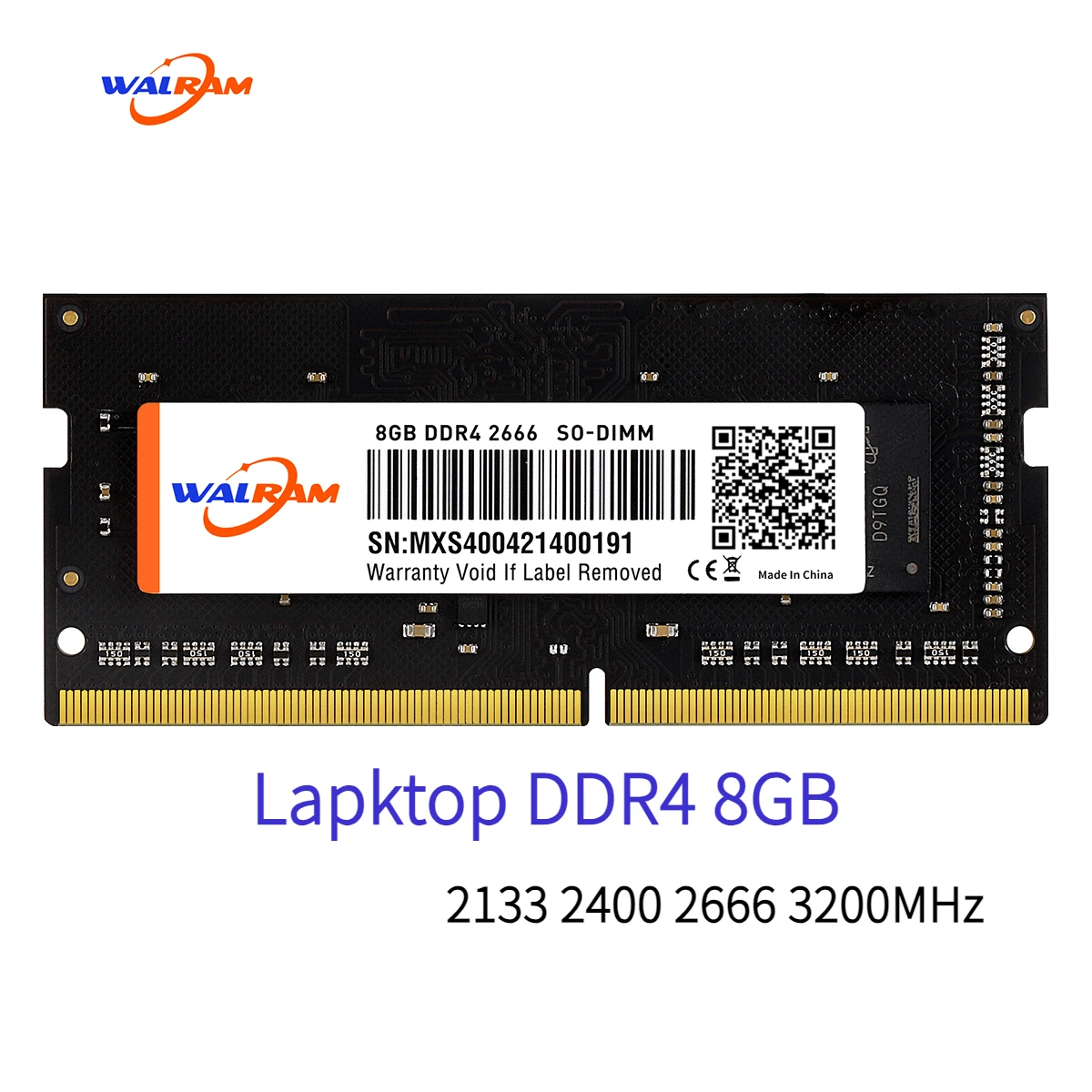WALRAM DDR4 8GB 2133 2400 2666 3200MHz Laptop Memoria PC4 260Pin 1.2V ...