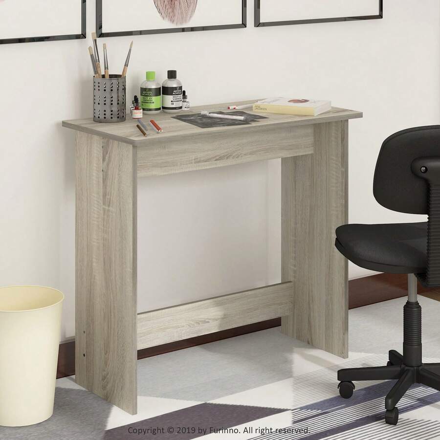 Homlux Simplistic Study Table, Small Writing Desk For Home Office ...