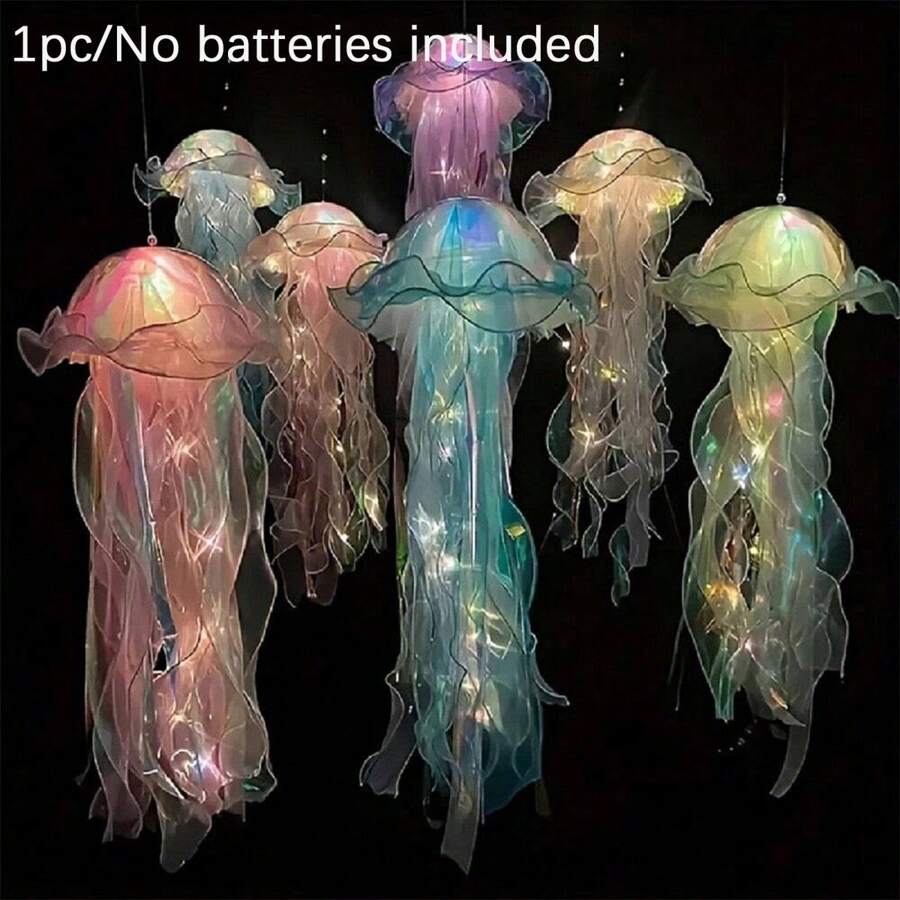 1pc New Design Jellyfish Lamp, Jellyfish Lantern, Jellyfish Themed Room ...
