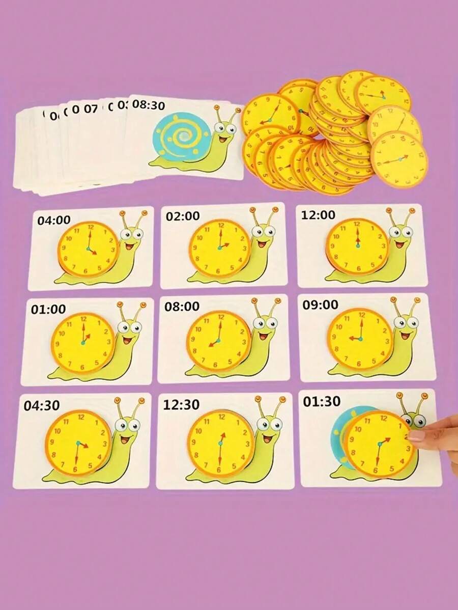 Educational Kids Clock Learning Tool, Elementary School Student Time ...