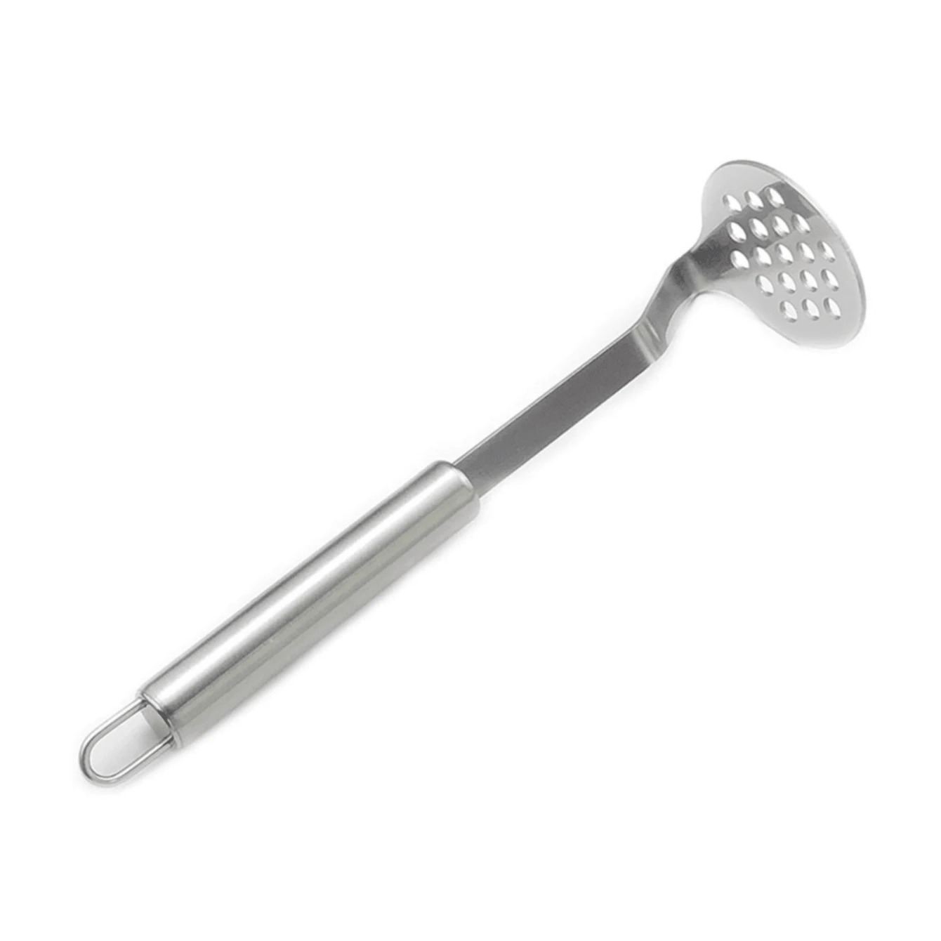 Professional Stainless Steel Handle Potato Masher, Heavy Duty Head With ...