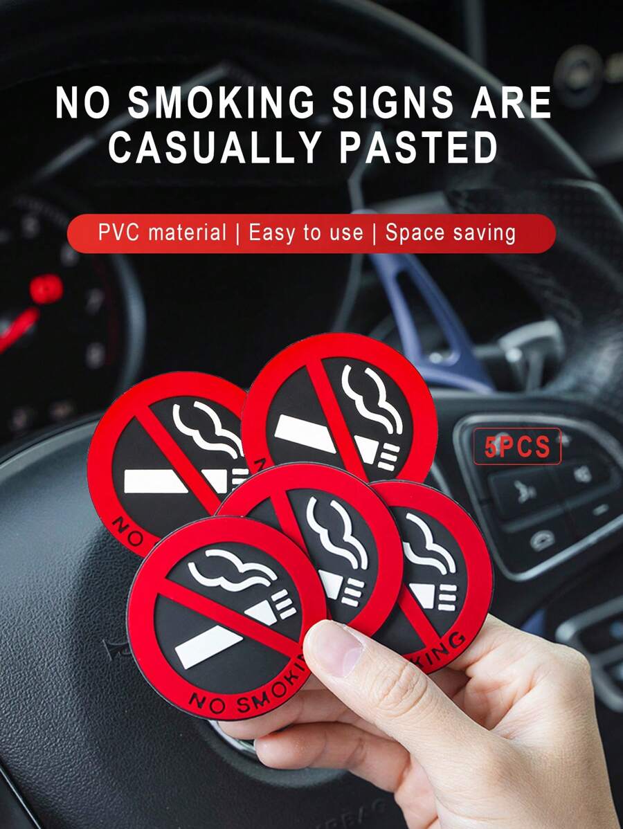 No Smoking Sticker, Self-Adhesive No Smoking Reminder Sign | SHEIN EUR