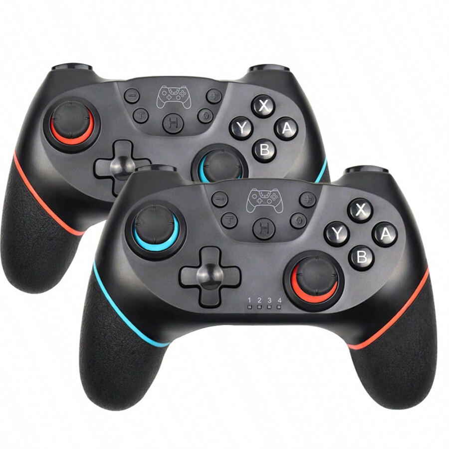 Wireless Bluetooth Gamepad For Switch, OLED, PC - 6-Axis Vibration ...