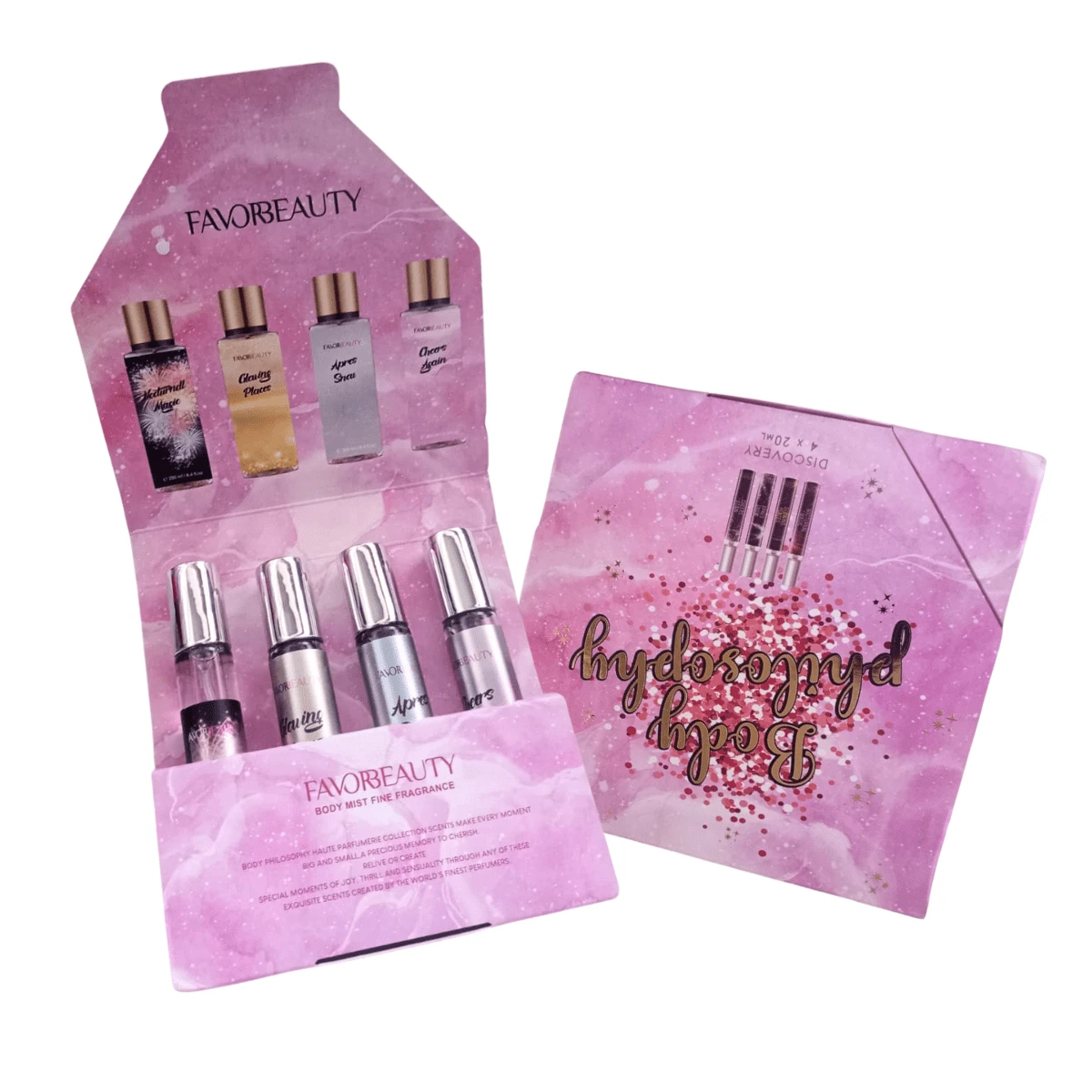 PERFUME SET WITH 4 DIFFERENT SCENTS 20ML EACH PIECE | SHEIN USA