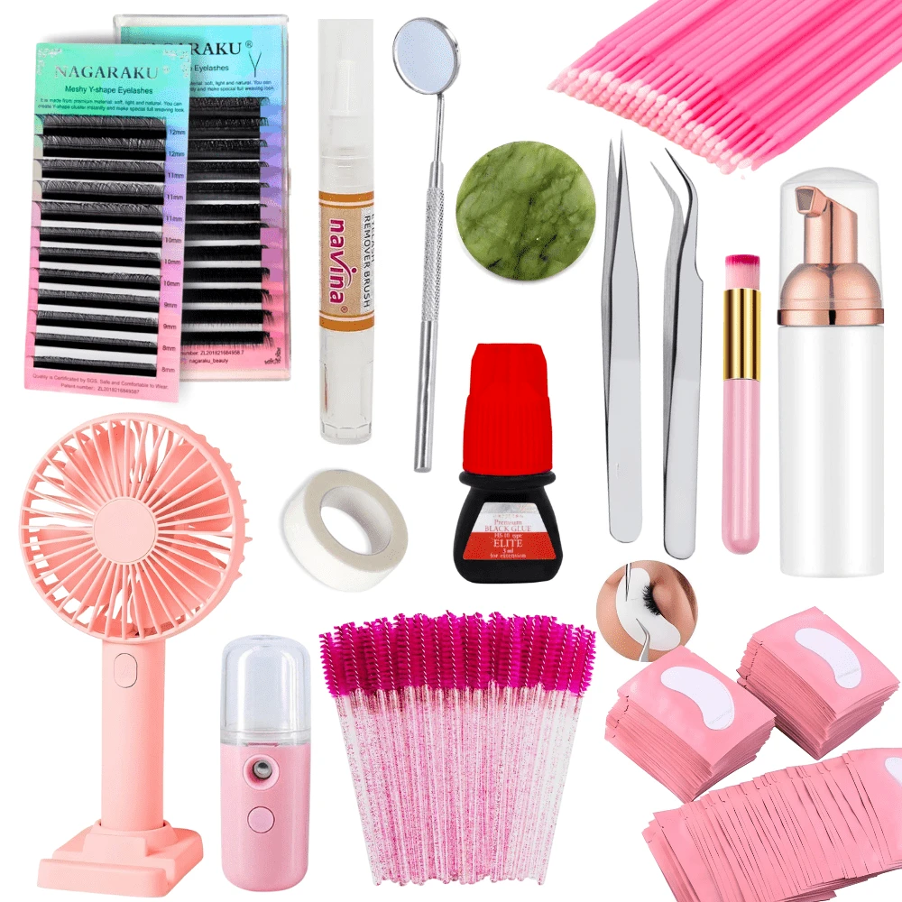 Complete Kit Nagaraku Y Eyelash Extension And Thread By Thread Remover ...