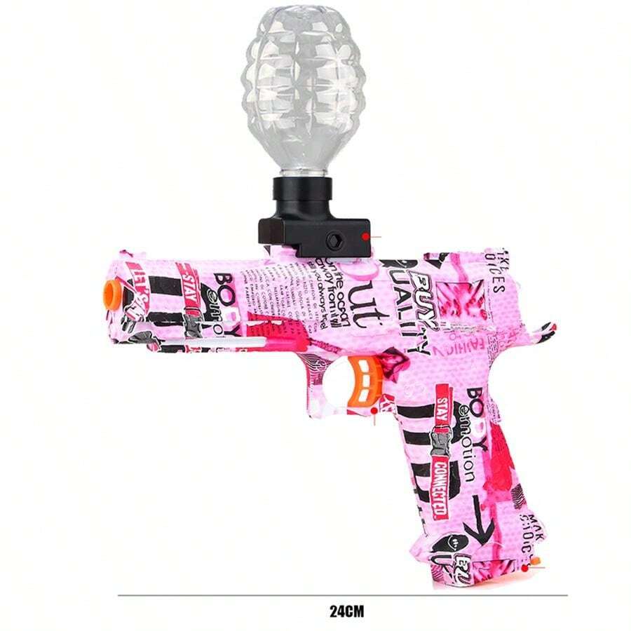 Boy Guns Beads Electric Toy Ball Safety Bullet High-Speed Jumping ...