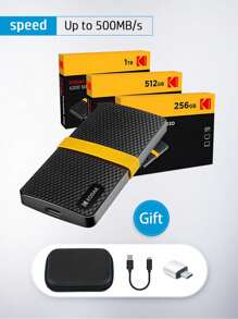 KODAK X200 zewnętrzny dysk SSD HD Extern 1TB USB3.1 Mini przenośny dysk ...