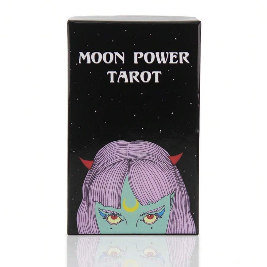 The Moon Power Tarot Tarot Cards Fortune Telling Game Cards Halloween ...