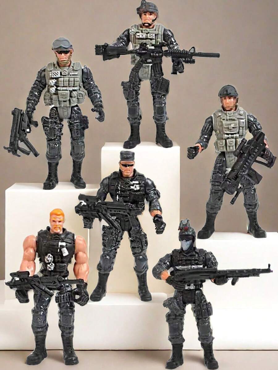 Realistic Soldier Model Figures,Movable Joint Anti- Special Forces ...