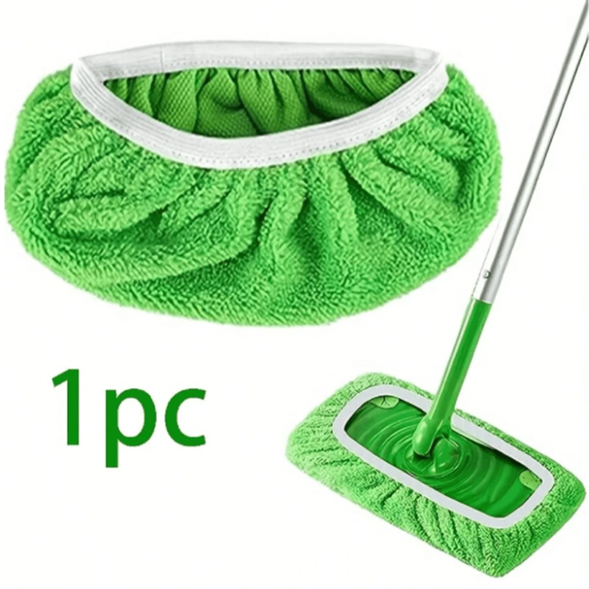 1pc/4pcs.8pcs Microfiber Mop Cloth, Replacement Mop Heads, Washable And ...
