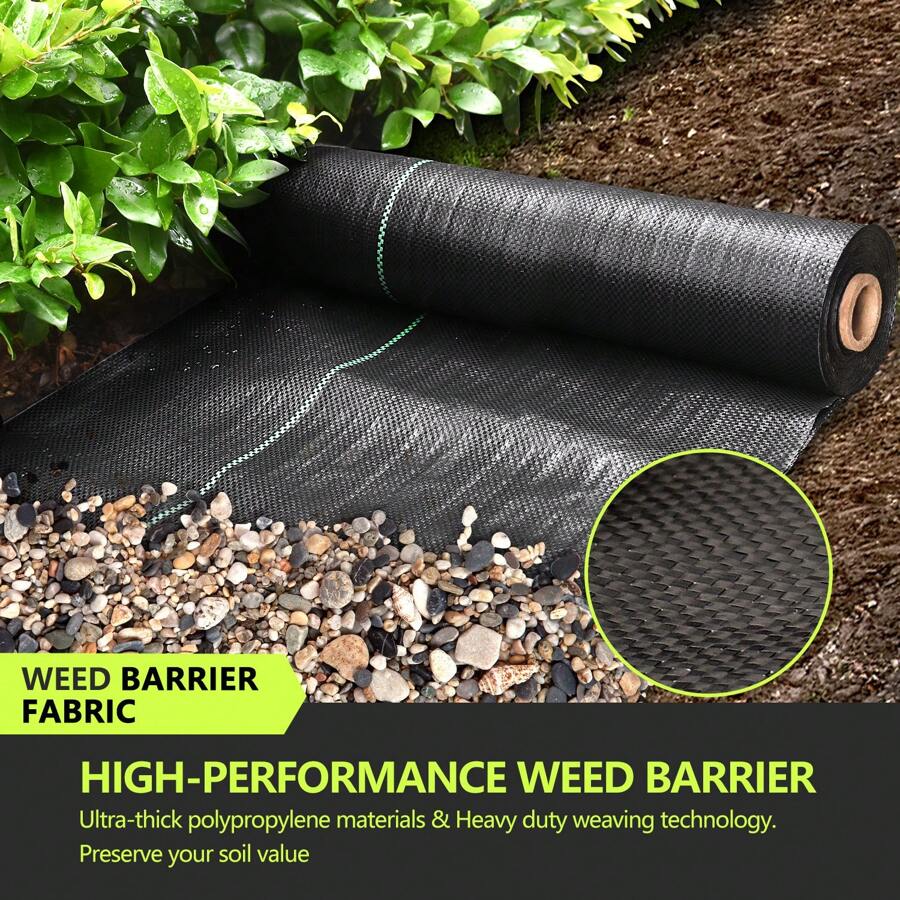 Landscape Fabric Weeds Barrier, Heavy Duty Ground Cover Weeds Barrier ...