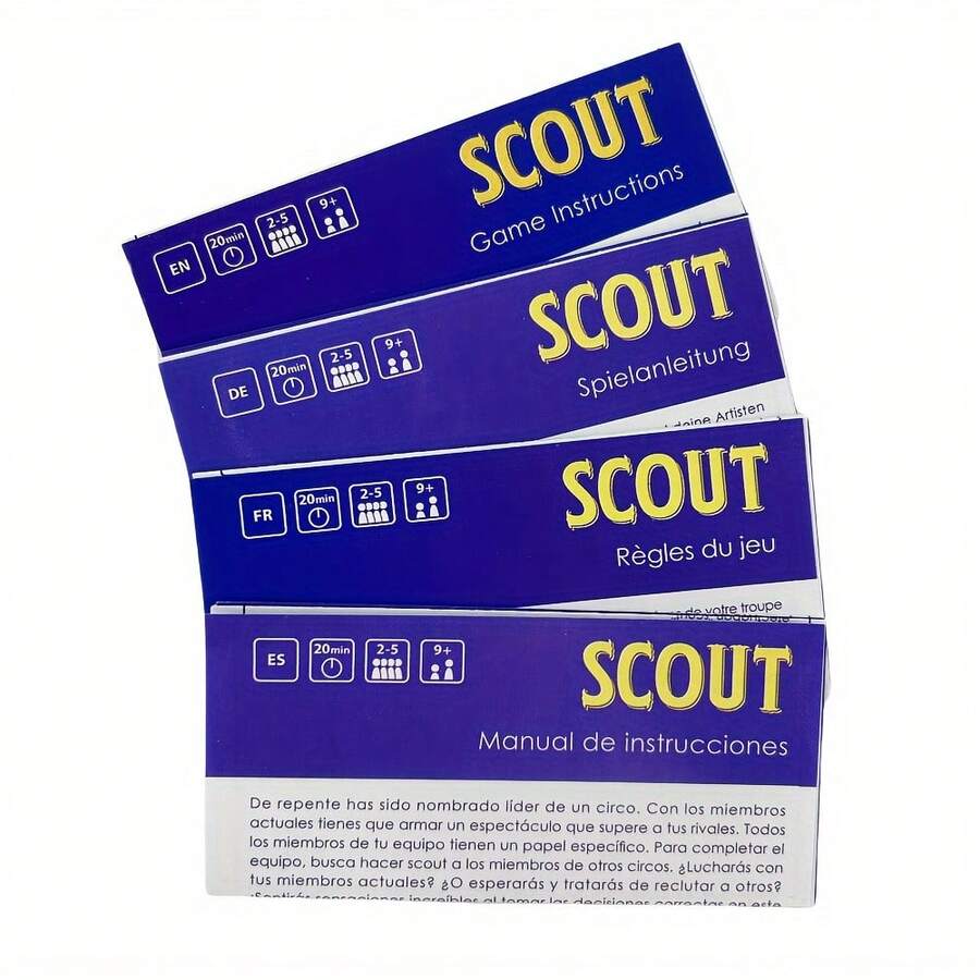 Circus Spymaster Card Game: A Paper Card Game Suitable For Multiple ...