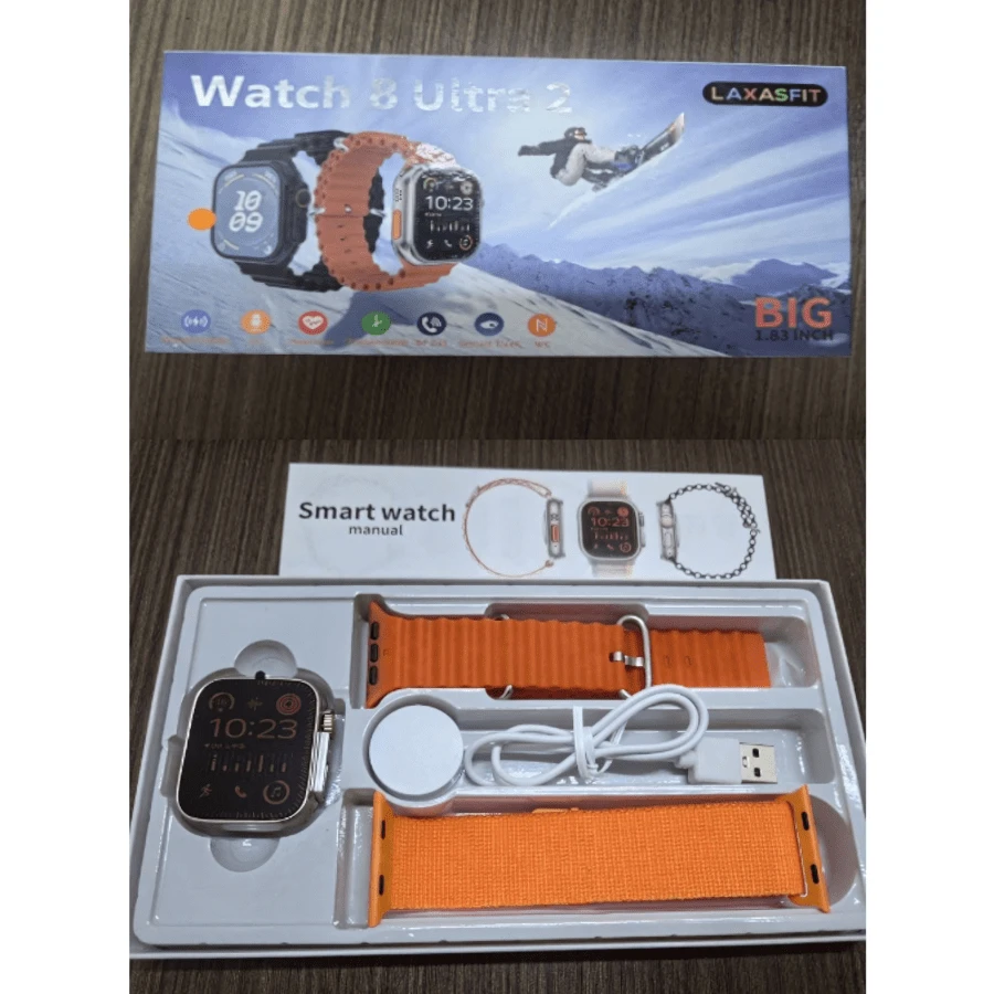 Nova Série 8 Relógio Ultra 2 Smart Watch Esportivo Sem Fio À Prova D ...