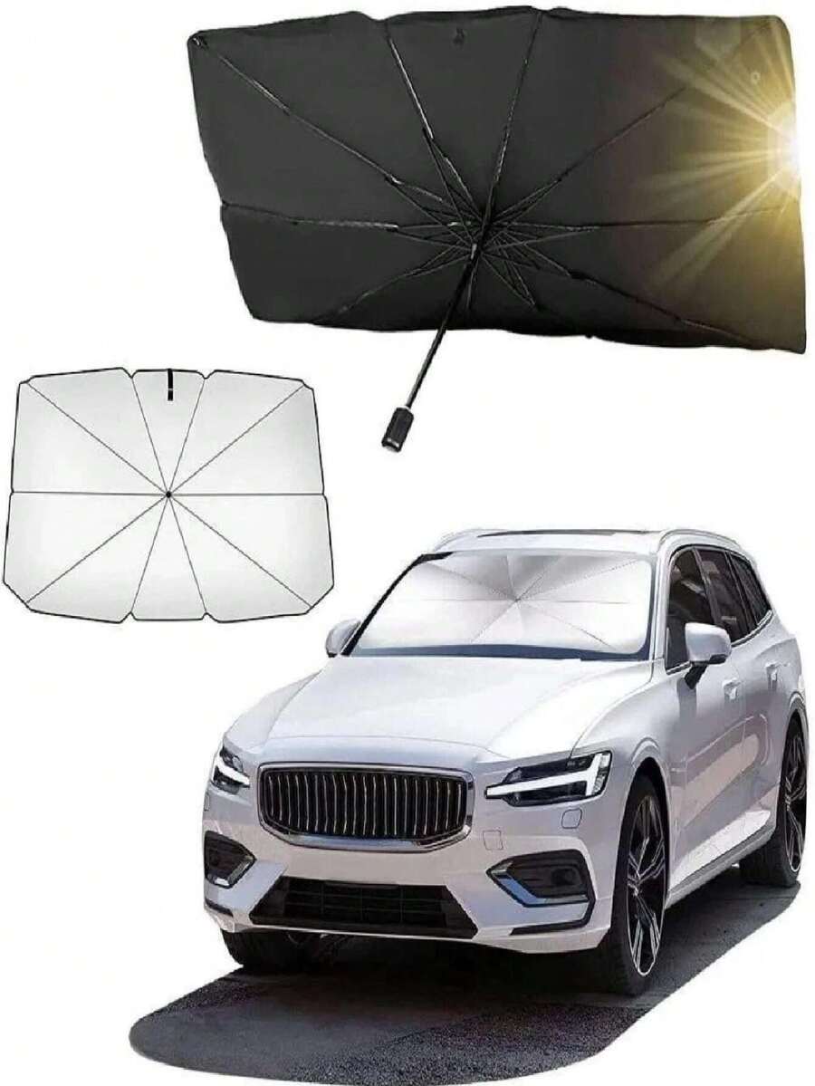 Sunshade Panel UV Sun Protection Car Windshield Sun Protector ...