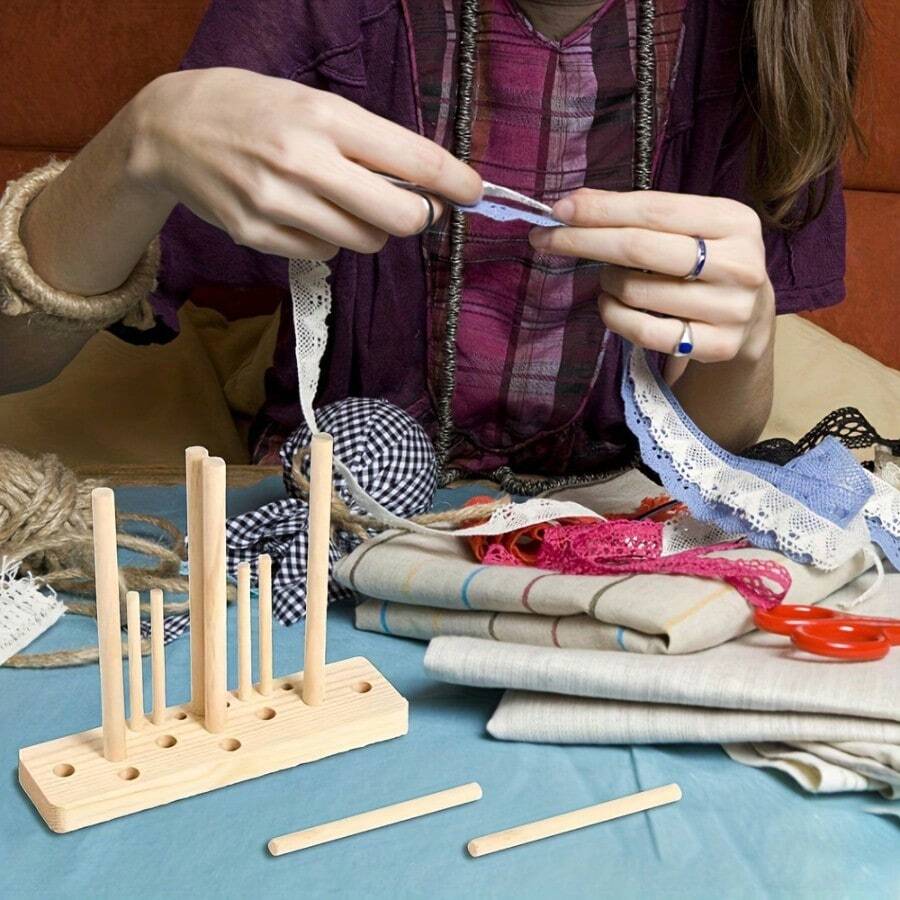 Log Material Bow Making Tool Set Of 9 - Plain Ruling Wooden Bow Maker ...