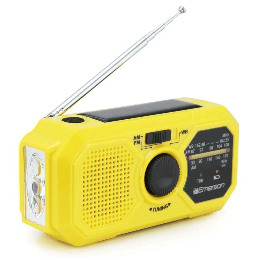 Emergency AM / FM Radio With Weather Band And Power Bank | SHEIN USA