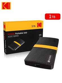 KODAK X200 zewnętrzny dysk SSD HD Extern 1TB USB3.1 Mini przenośny dysk ...