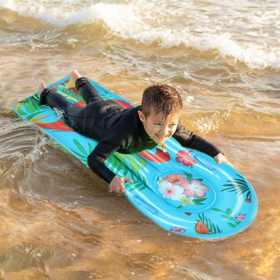 Bodyboard Inflatable Boogie Board Portable Inflatable Surf Body Board ...