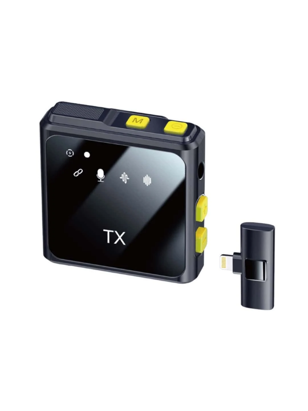 Dual Wireless Lavalier Microphone Cell Phone For IPhone Lightning And ...