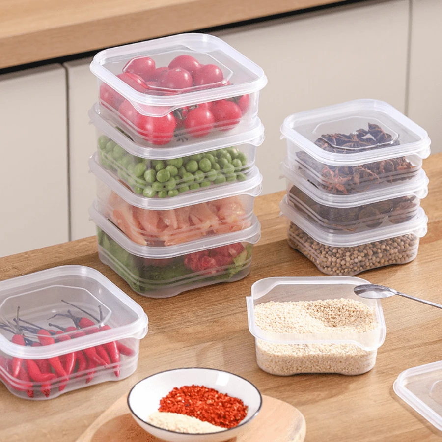 Ood Storage Containers With Lids, Transparent Food Storage Containers ...