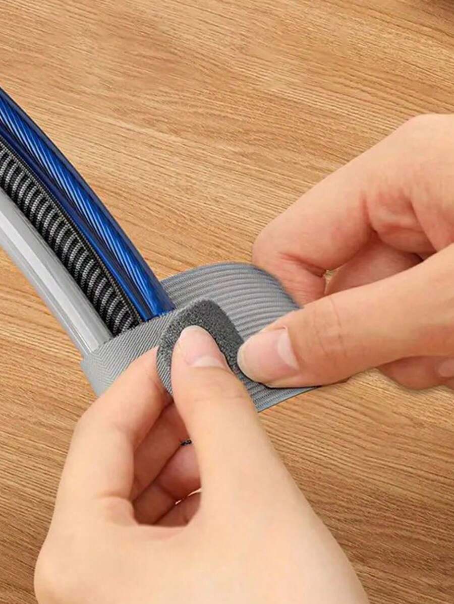 10pcs Grey Nylon Cable Organizer Adhesive Backed Reusable Fastener Tie ...