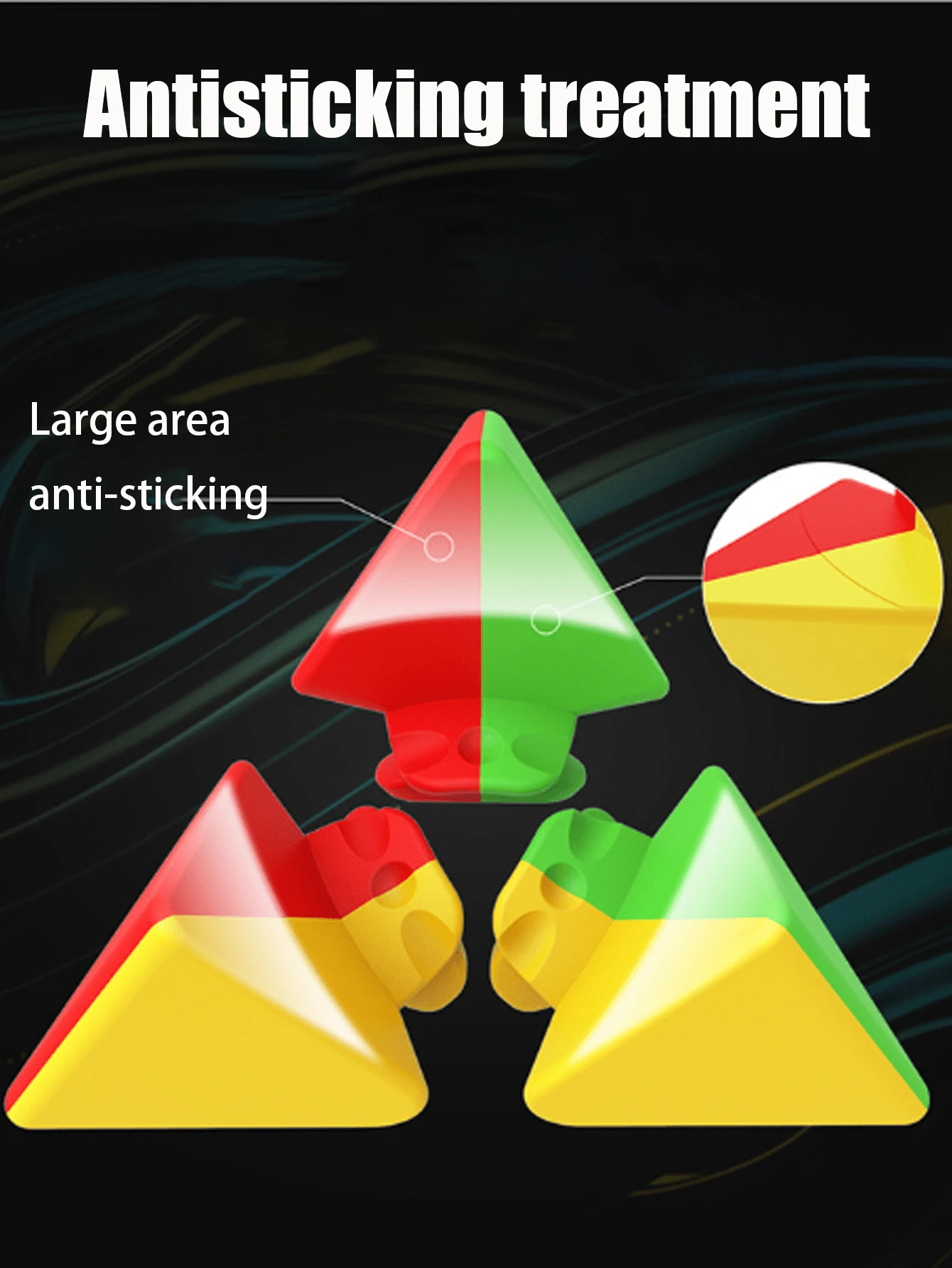 A Multi-Coloured, Random Pyramid-Shaped High-End With A Soft Touch And ...