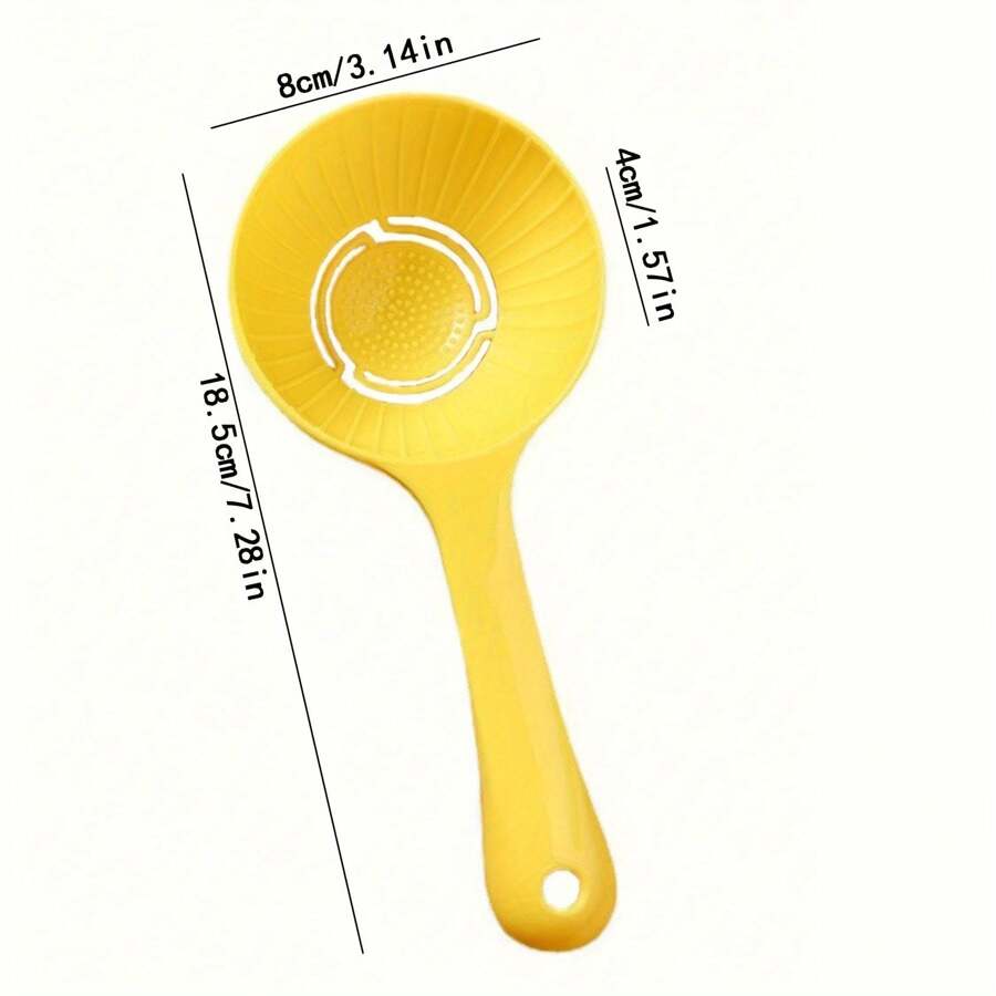 1pc Yellow Non-Stick Rice Paddle, Rice Ball Molding Spoon, Kitchen Tool ...