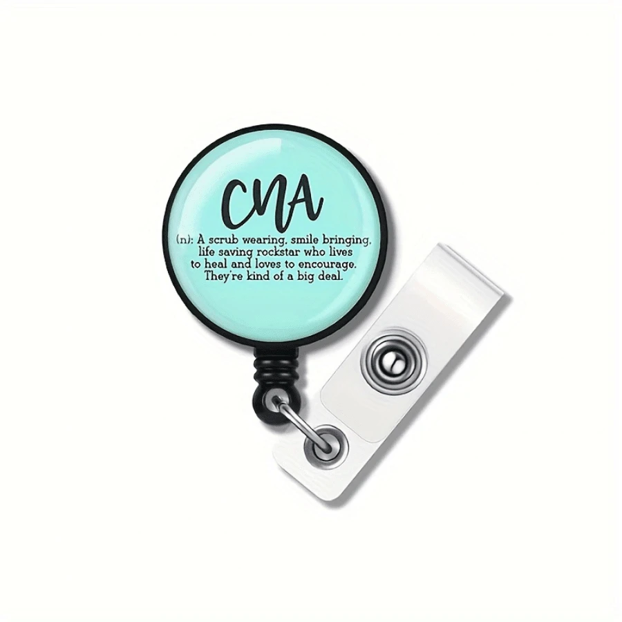 CNA Definition Badge, CNA Badge Pins, Retractable ID Badge Holders, CNA ...